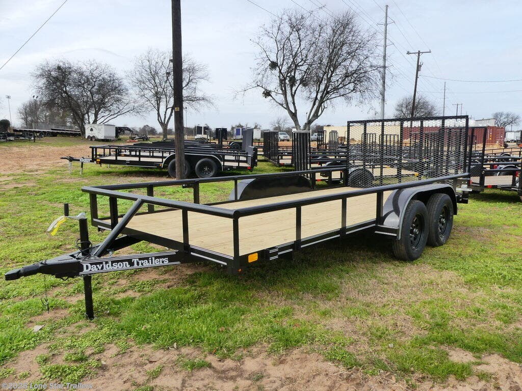 Utility Trailer for sale | New Davidson Trailers | 83x16 Utility | 2 ...
