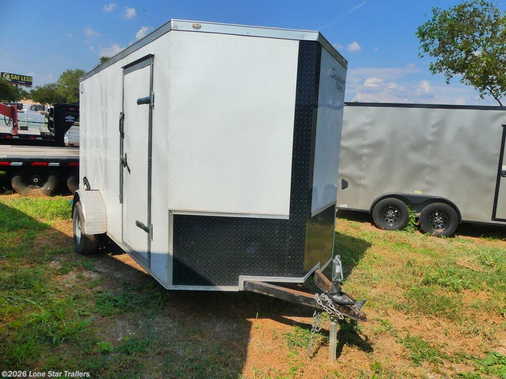 Cargo Trailer for sale | Used Miscellaneous Silverline Trailers 6x12 enclosed 1-3.5k axle whit ...