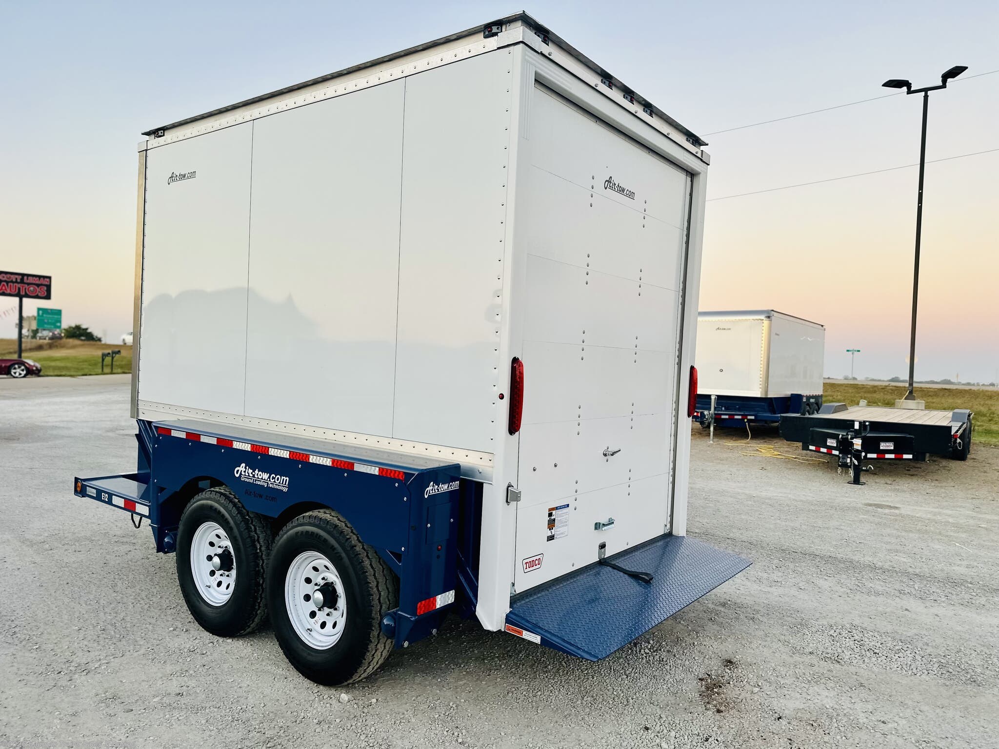 2026 Air-tow E12 - GROUND LEVEL LOADING CARGO TRAILER - E TRACK