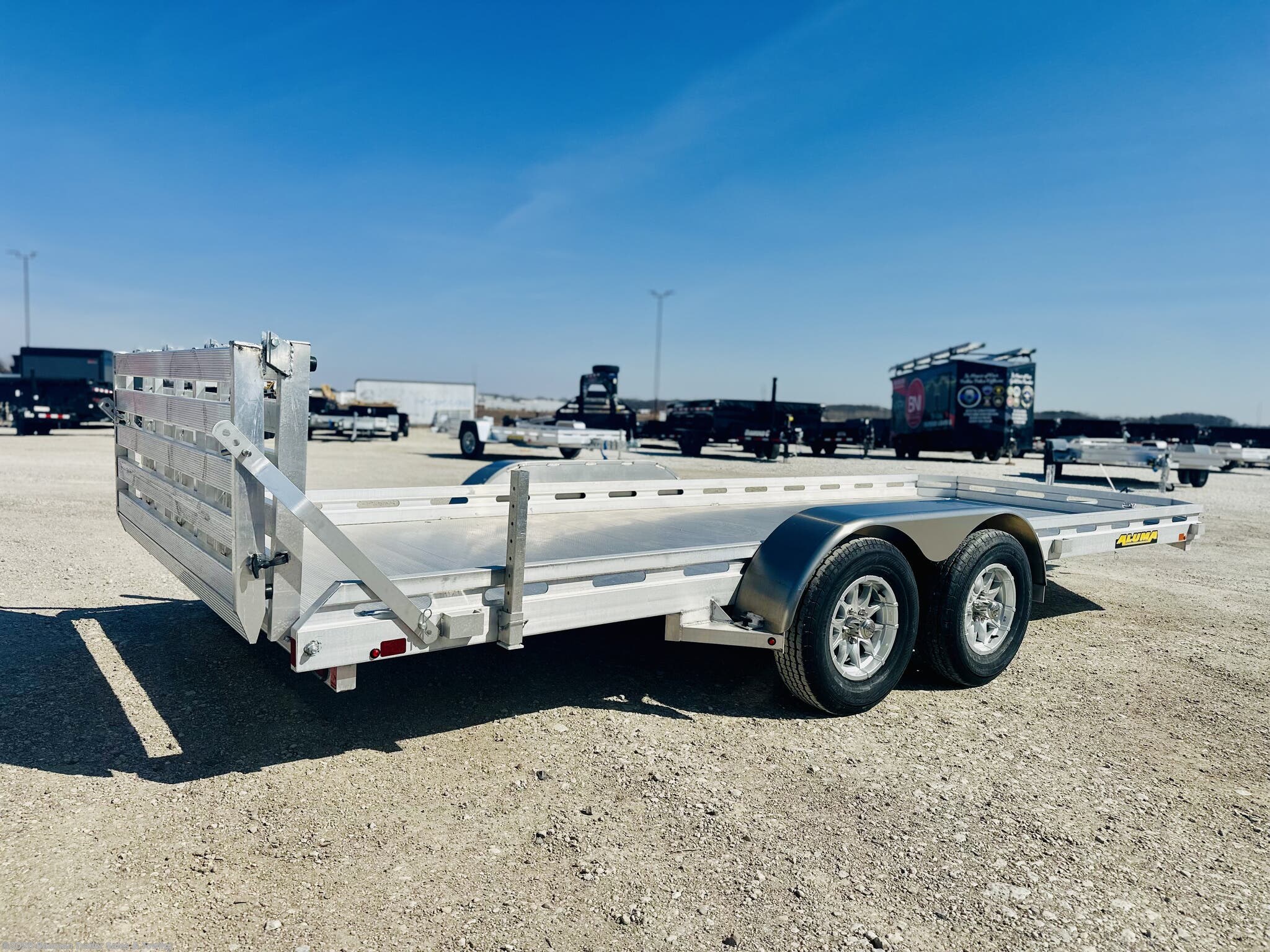 6x18 Utility Trailer for sale | New Aluma 7818TA-BT 78X18 TA-BT-RTD ...