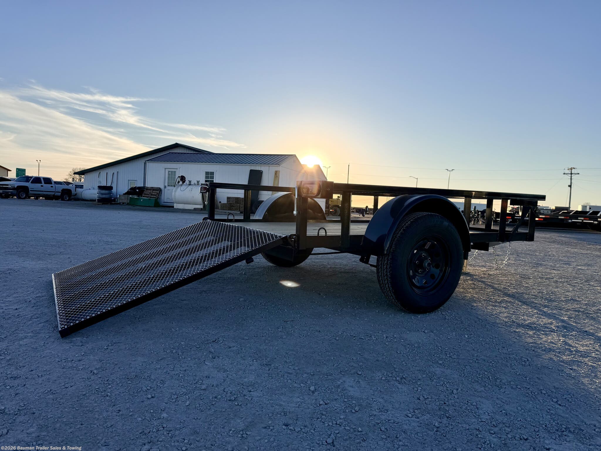 2026 Down 2 Earth DTE58GE29 5'x8' Utility Trailer - Tube Frame - 3500# Axle