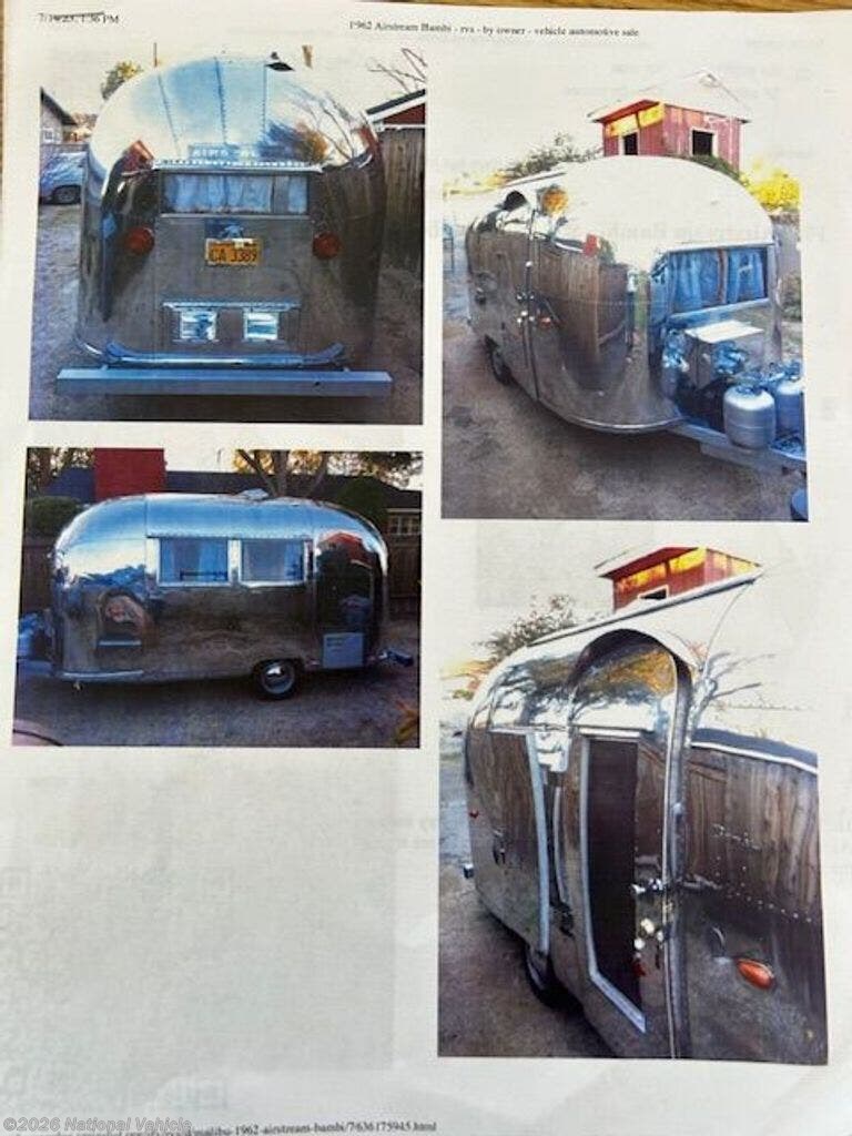 1962 Airstream Bambi 16RB RV for Sale in San Luis Obispo, CA 93401 ...