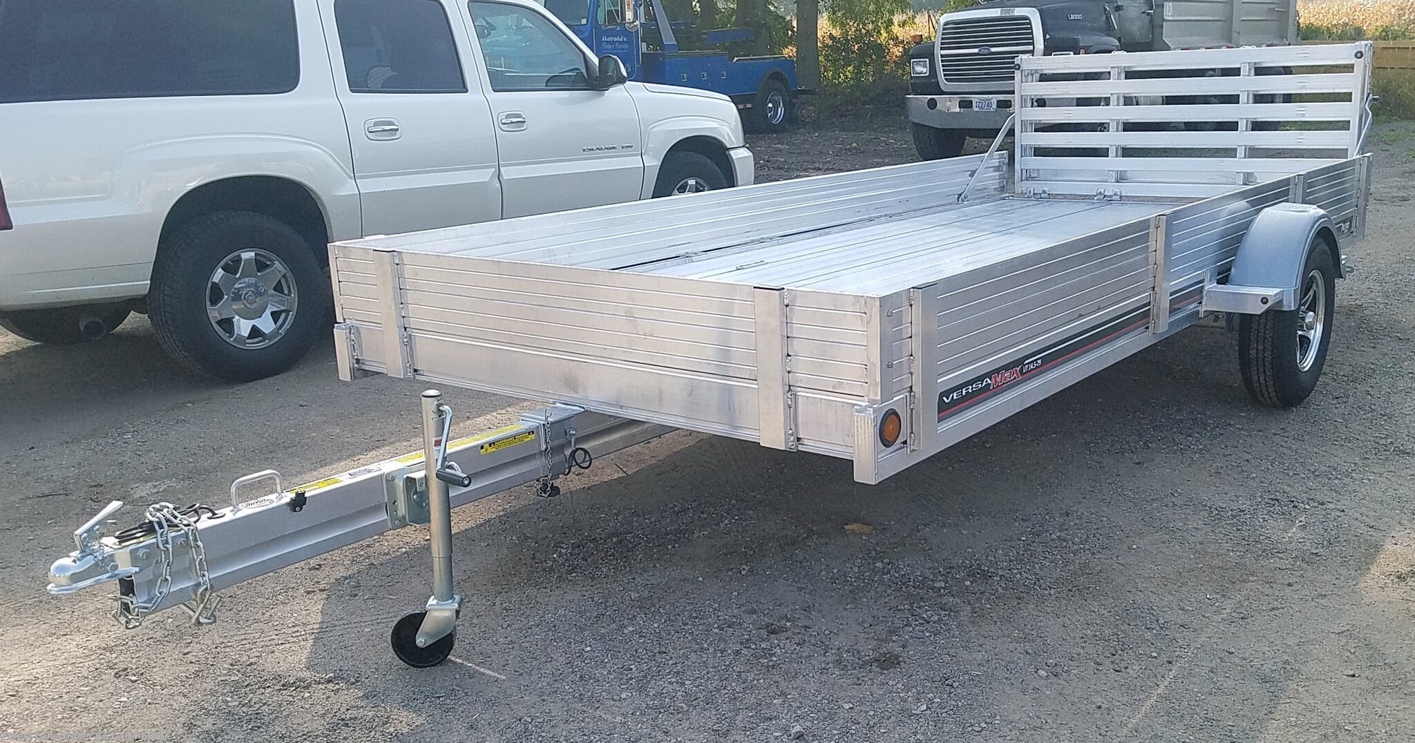 2022 FLOE Versa Max UT 14.5x79 Aluminum Utility Trailer w/11" Solid Si