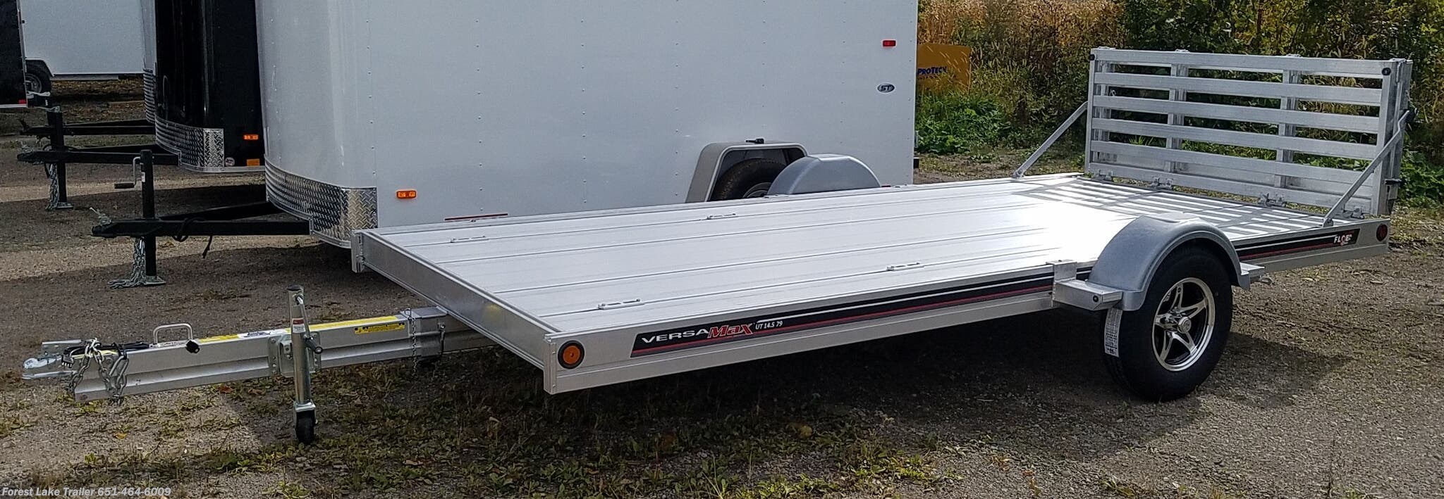 2022 FLOE Versa Max UT 14.5x79 Aluminum Utility Trailer w/o Sides