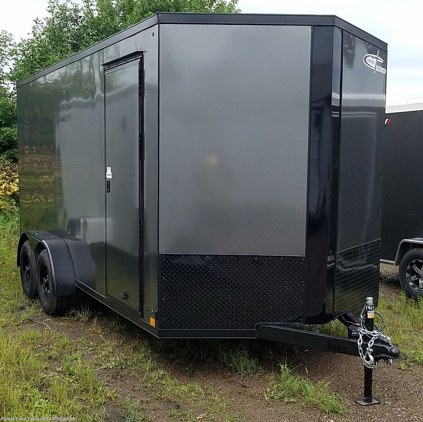 2022 Cross Trailers 7x16 7'h 10k Tandem Axle UTV SxS Cargo Trailer