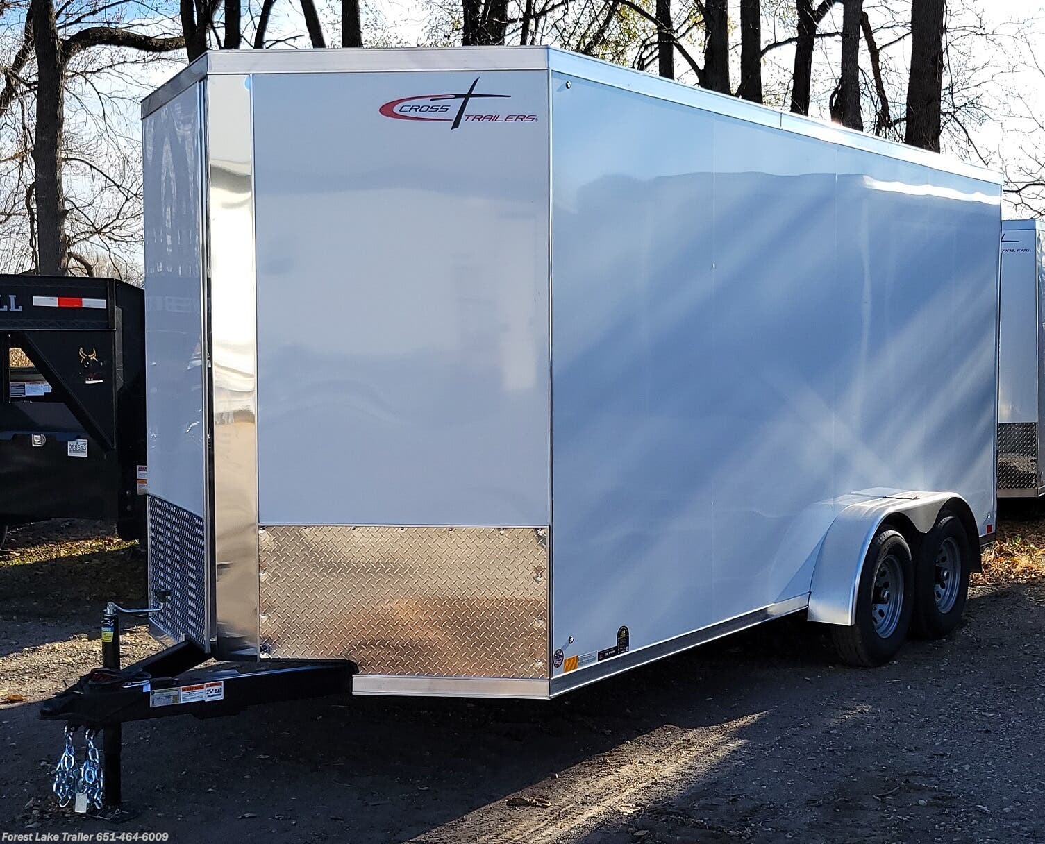 2022 Cross Trailers 7x16 7'h 10k Tandem Axle UTV SxS Cargo Trailer