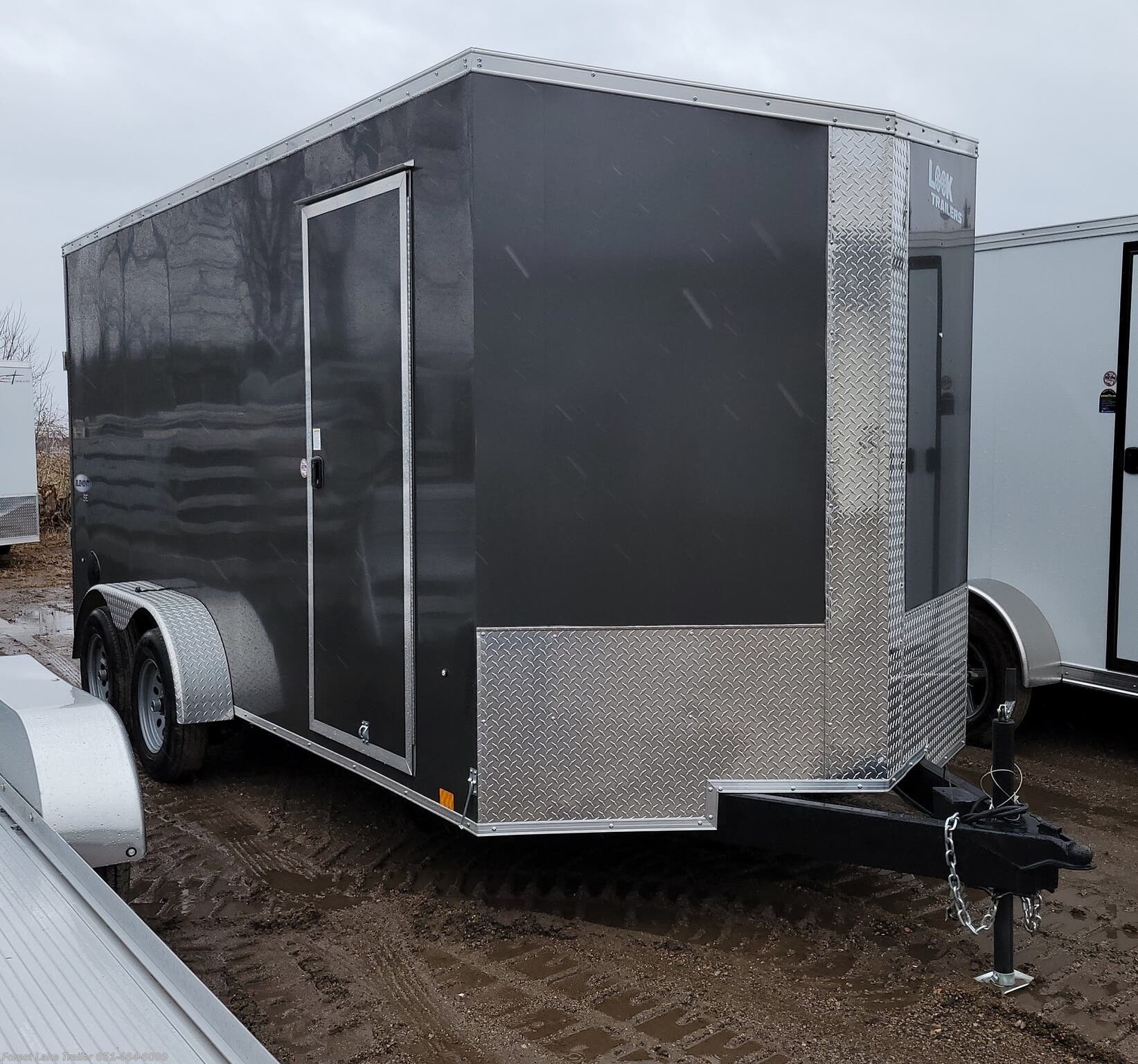 2023 Look Element 7x16 7' Tall Enclosed Cargo Trailer UTV SxS
