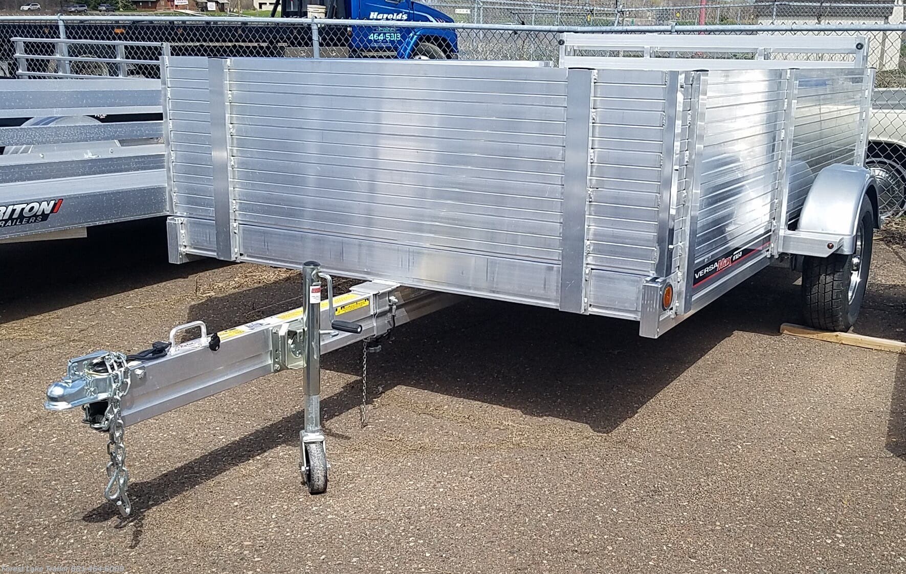 2023 FLOE Versa Max UT 10.5x79 Aluminum Utility Trailer w/Tall Solid S