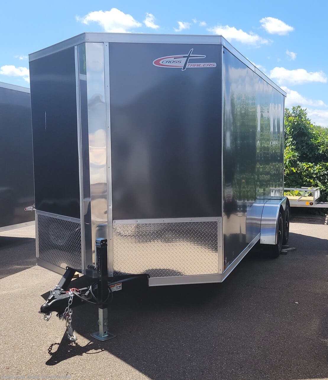 2022 Cross Trailers 7x16 7'h 10k Tandem Axle UTV SxS Cargo Trailer