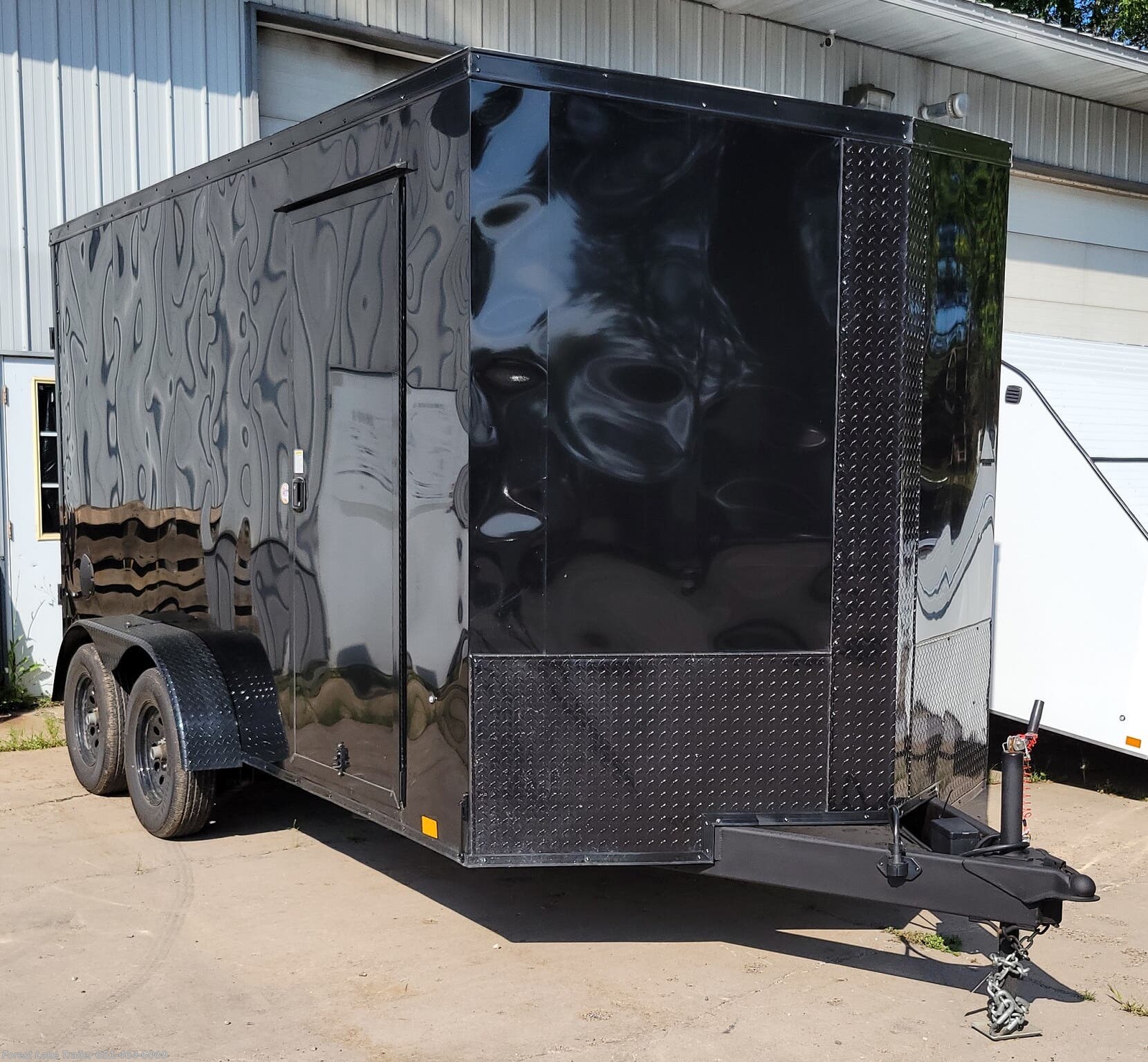2022 Look Element 7x14 7' Tall Enclosed Cargo Trailer Black-Out Trim