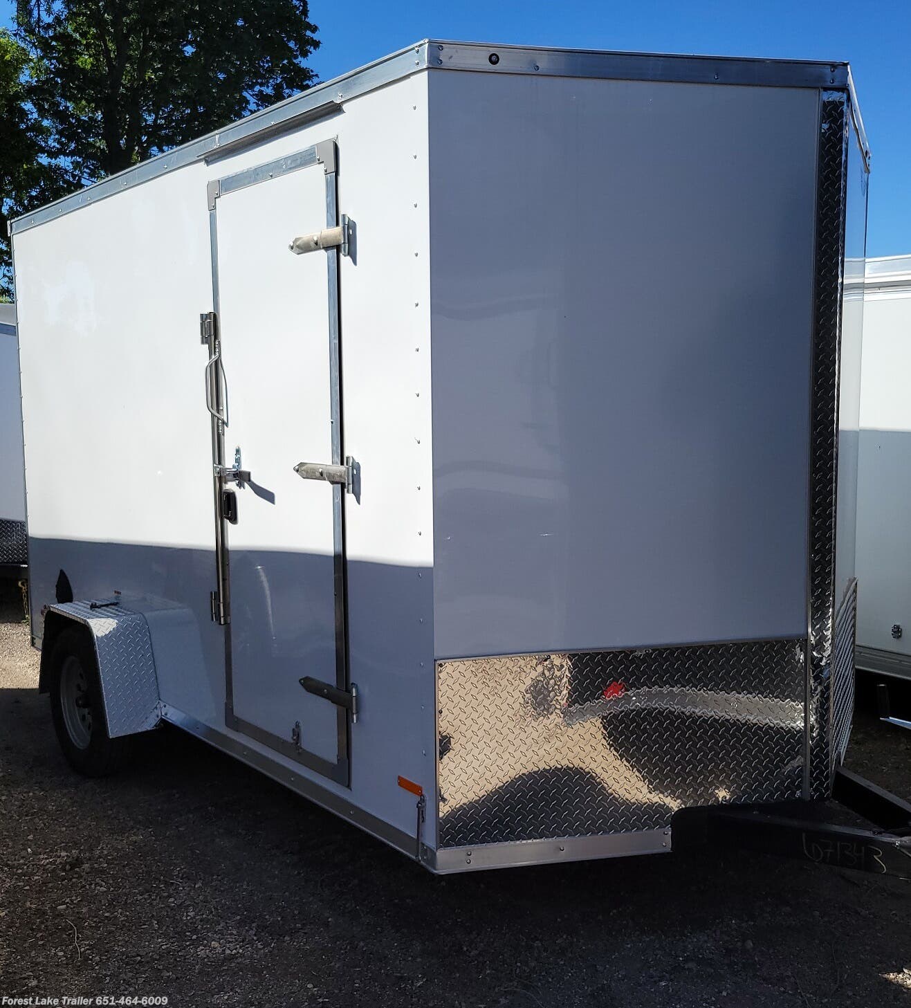 2023 MTI MDLX 7x12 7'H SA V Front Enclosed Trailer w/Ramp