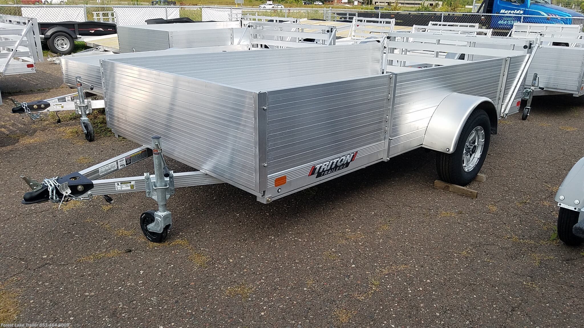 2023 Triton Trailers FIT Series FIT1272 6x12 Tall Solid Side Aluminum ...