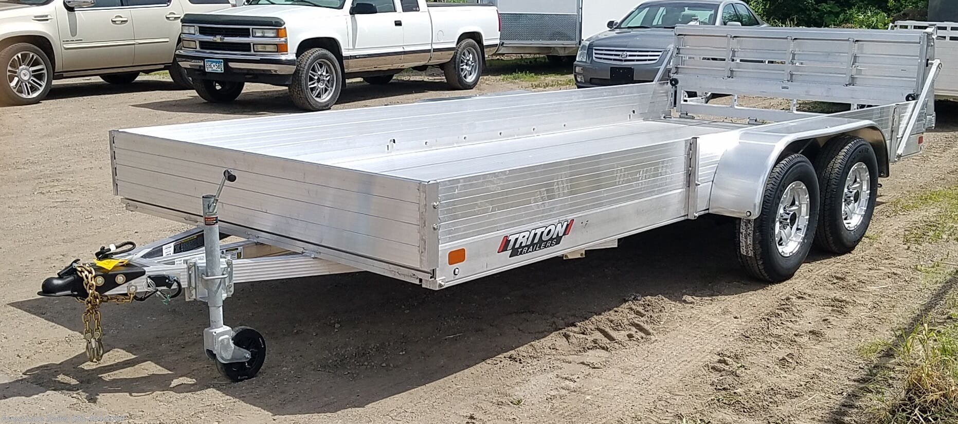 2023 Triton Trailers FIT Series FIT1681 TA 6'6''x16' Solid Short Sides