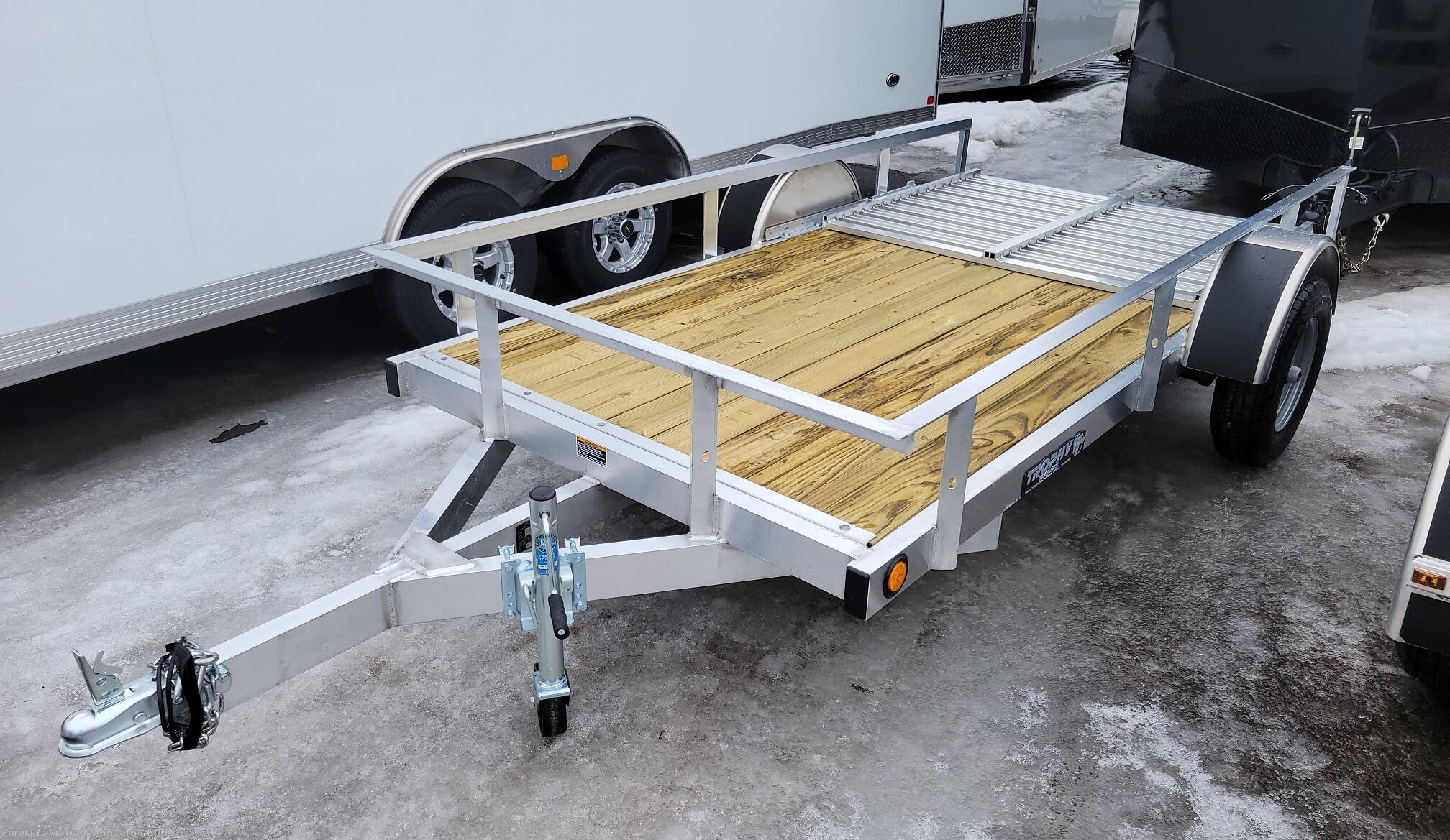 2023 Trophy 5x10 Aluminum Utility Trailer