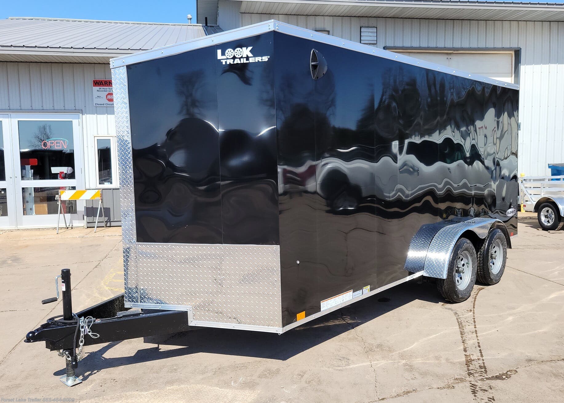 2023 Look Element 7x16 6'6''h UTV ATV Enclosed Cargo Trailer b