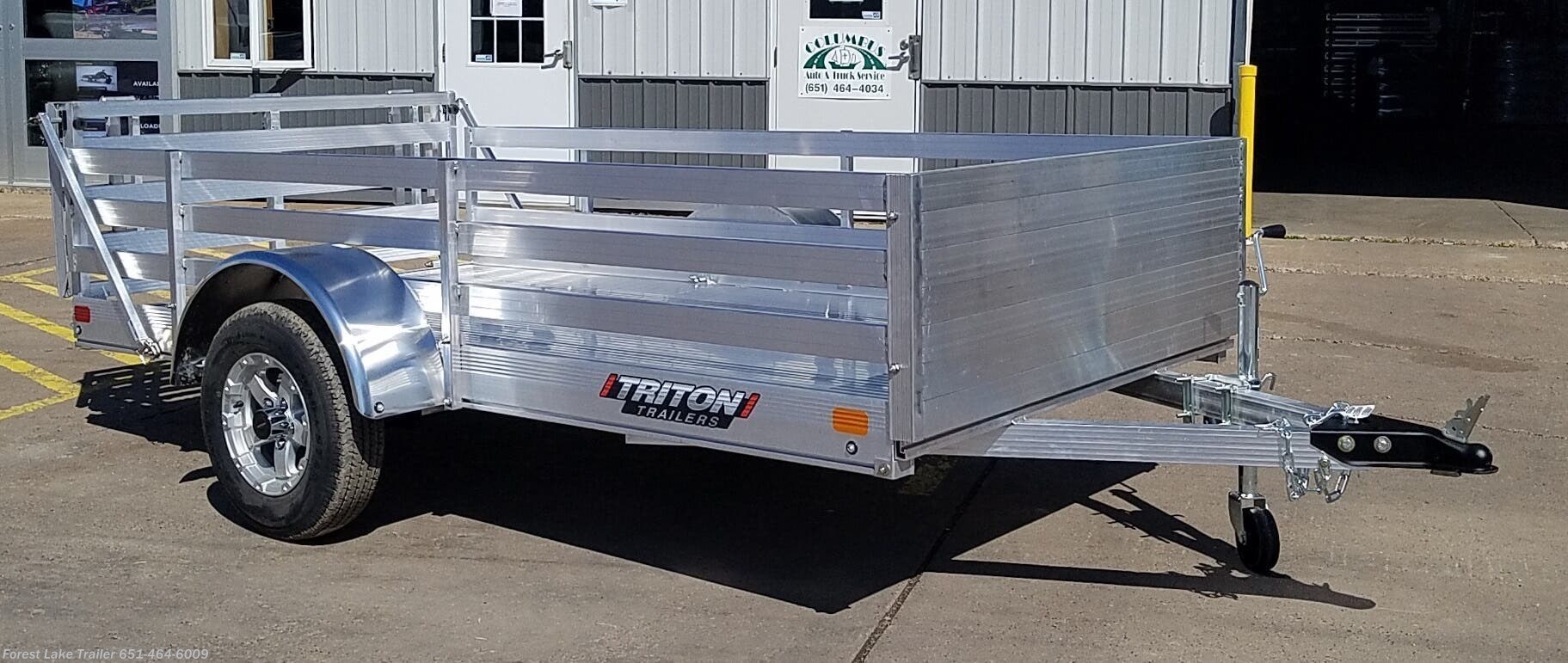 2023 Triton Trailers FIT Series FIT 1064 5'4''x10' Rail Side Alum ...