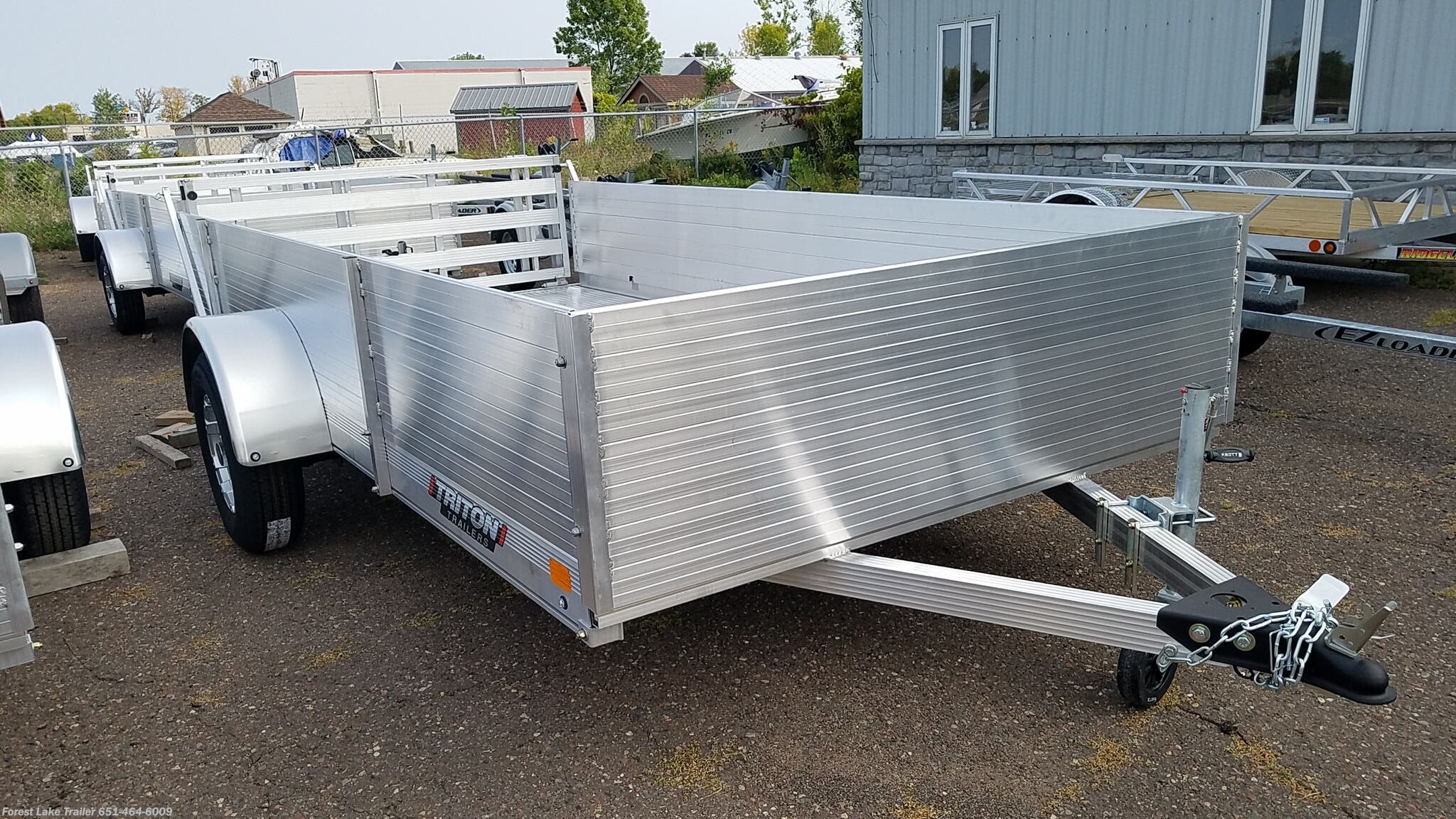 2023 Triton Trailers FIT Series FIT1272 6x12 Tall Solid Side Aluminum ...