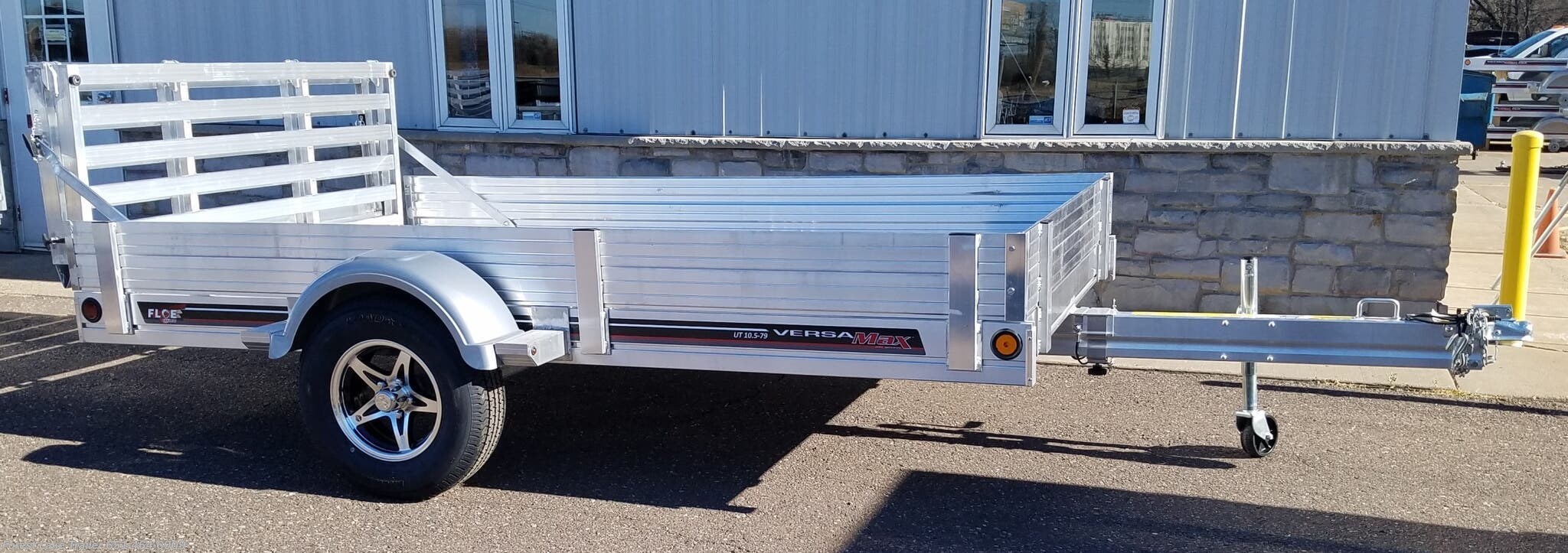 2023 FLOE Versa Max UT 10.5x79 Aluminum Utility Trailer w/Short Solid