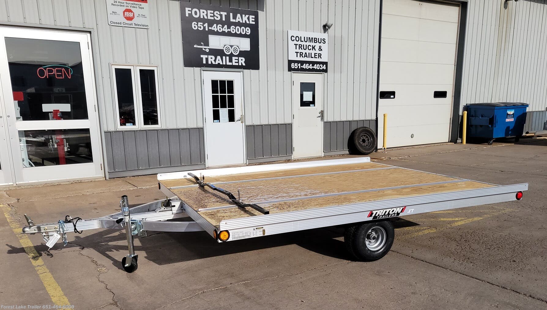 2024 Triton Trailers Snowmobile Trailers XT10-101 Tilt 2 Place Tilt ...
