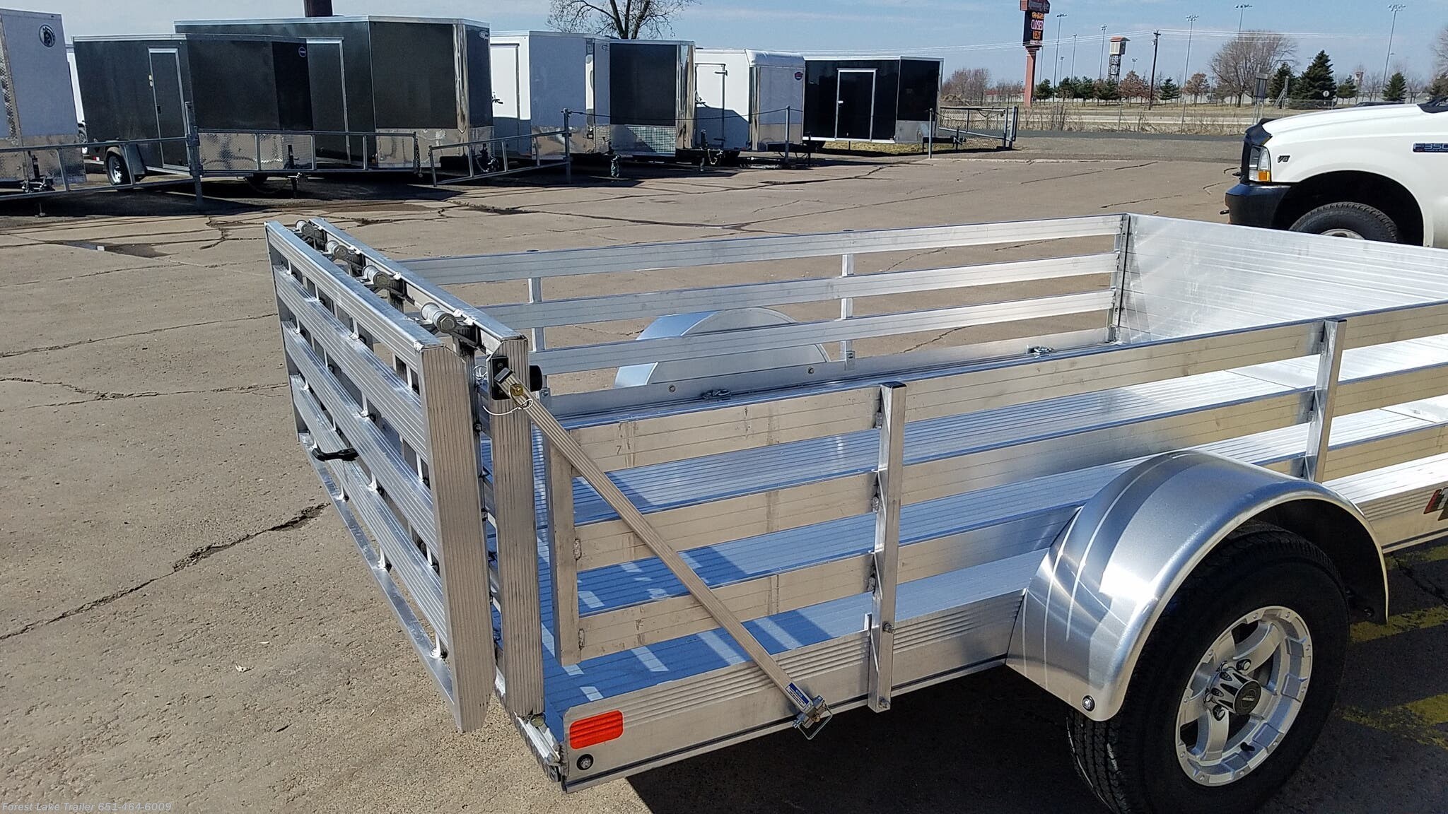 2024 Triton Trailers FIT Series FIT1072 6x10 Tall Rail Side Aluminum ...