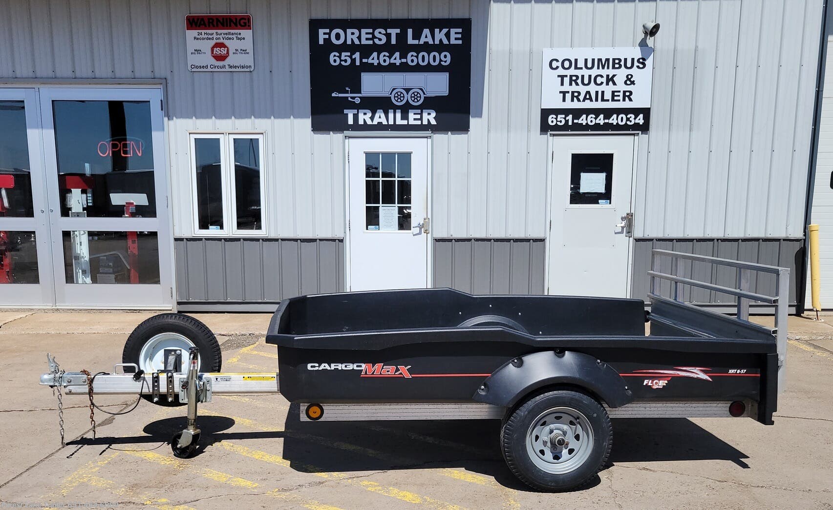 2022 FLOE Cargo Max XRT 8-57 Utility Trailer w/Steel Wheels