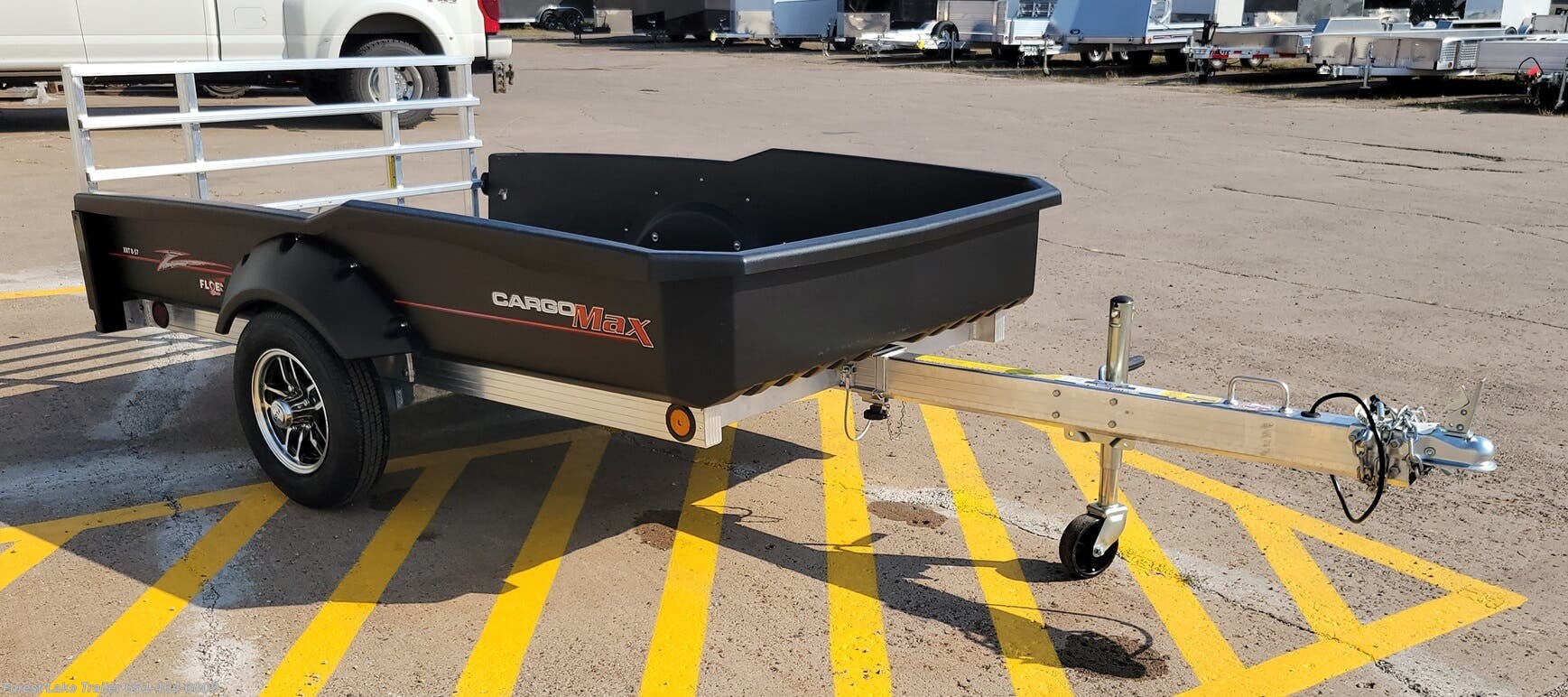 2025 FLOE Cargo Max XRT 8-57 Utility Trailer w/Mag Wheels