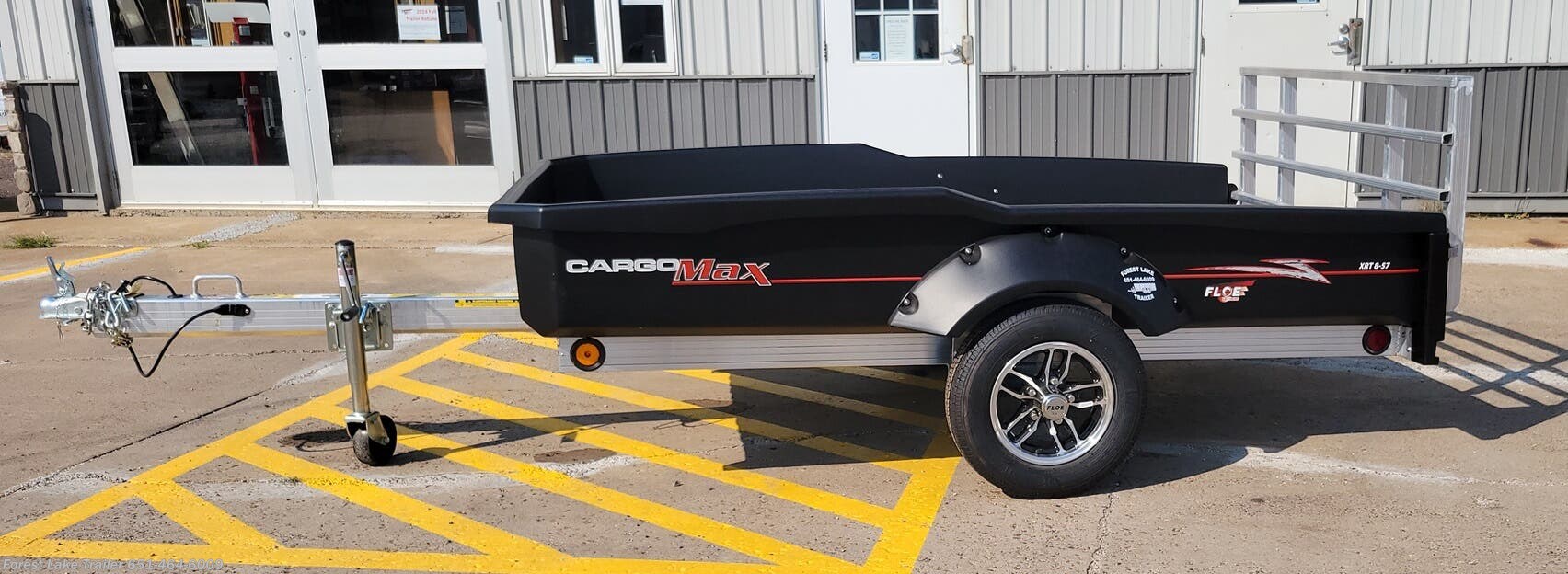 2025 FLOE Cargo Max XRT 8-57 Utility Trailer w/Mag Wheels