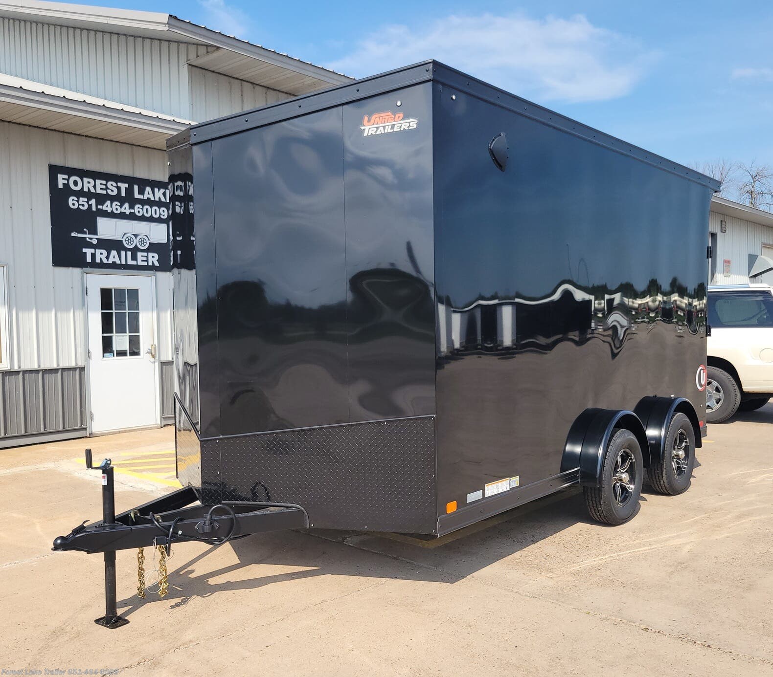 2026 United Trailers UJ 7.5.x14 7.5' H V Enclosed Trailer w/Ramp b bo