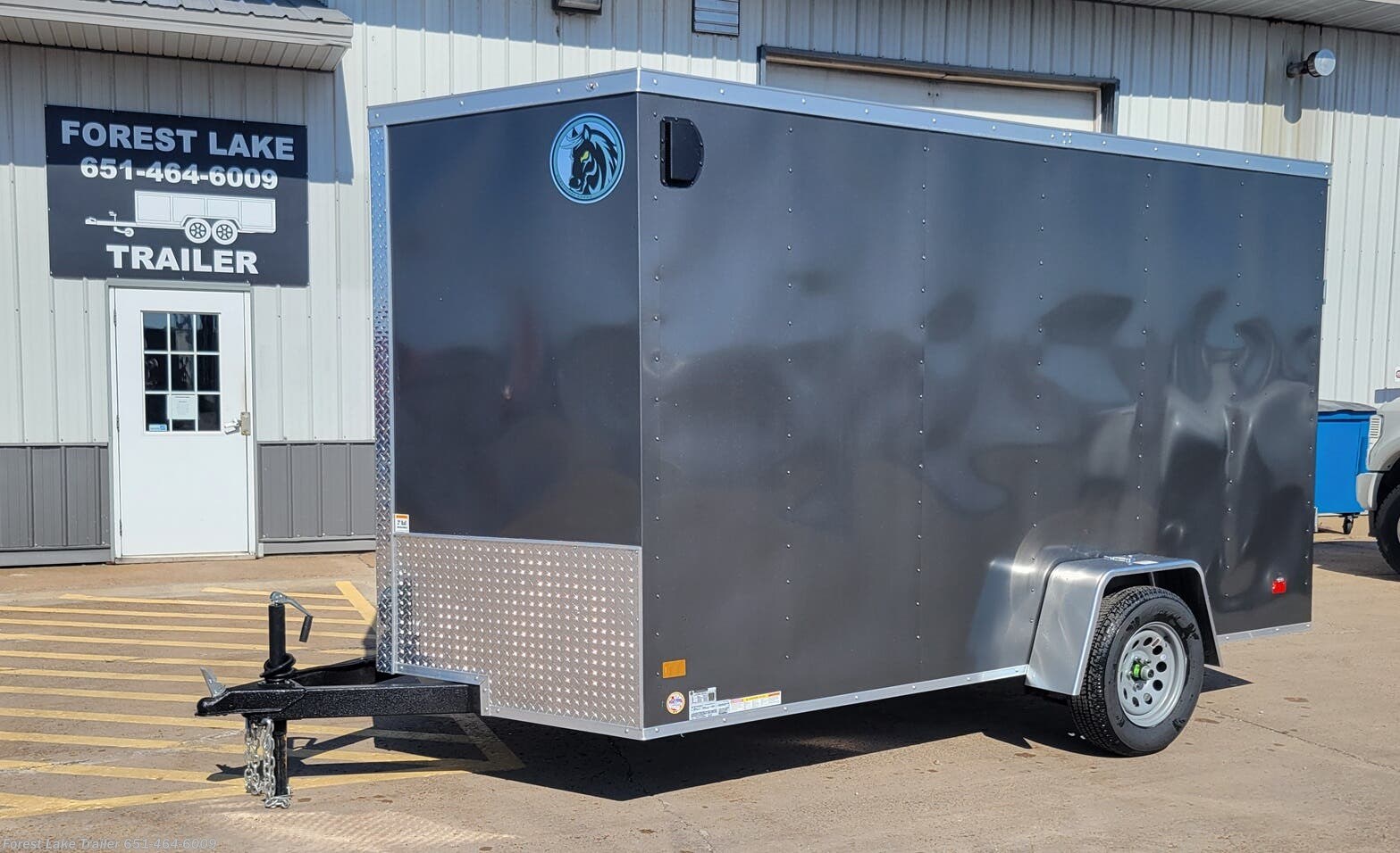 2026 Darkhorse Cargo DHW Series 6.5x12 3k 6'6'' h Ramp c