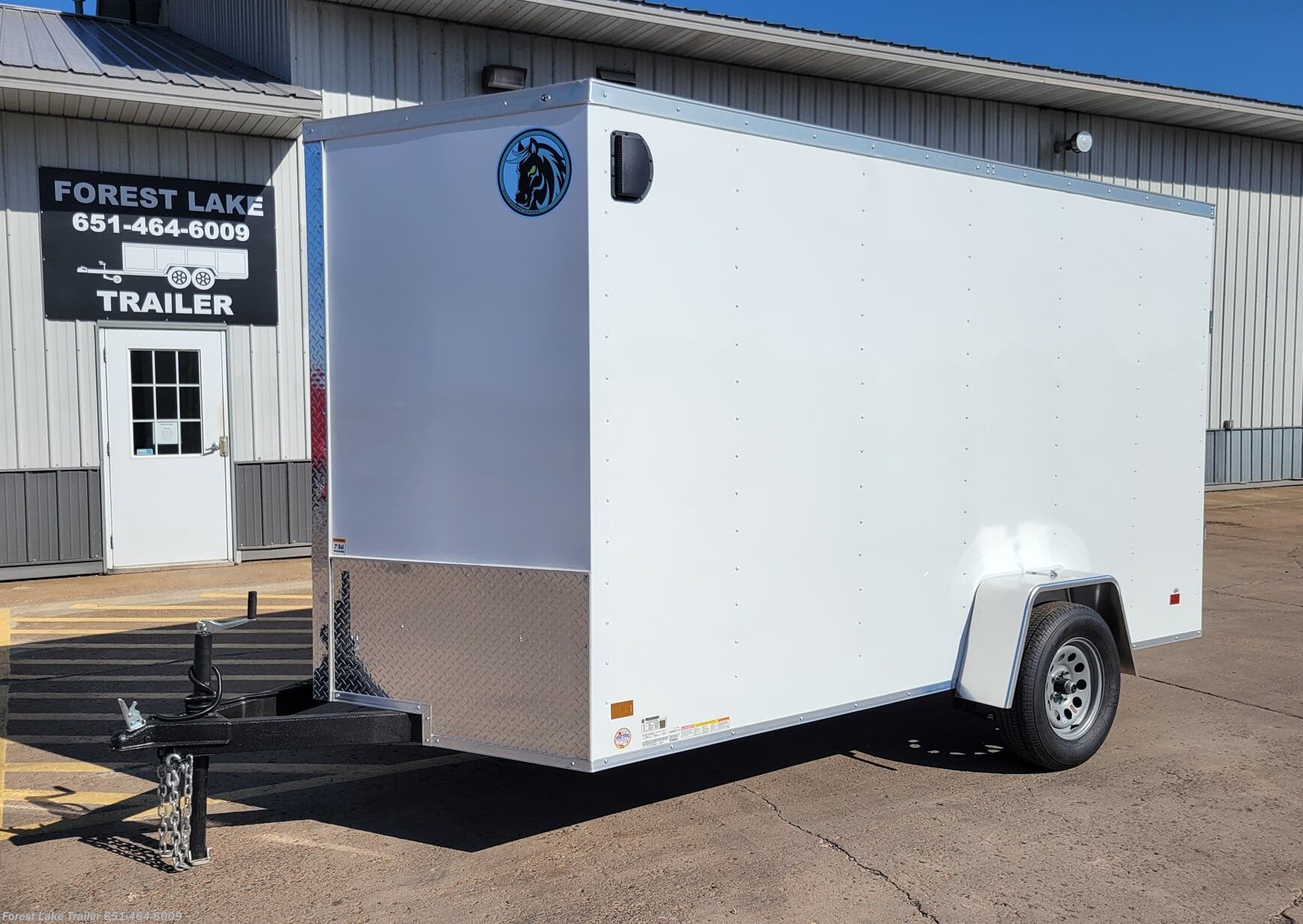 2026 Darkhorse Cargo DHW Series 6.5x12 3k 6'6'' h Ramp w