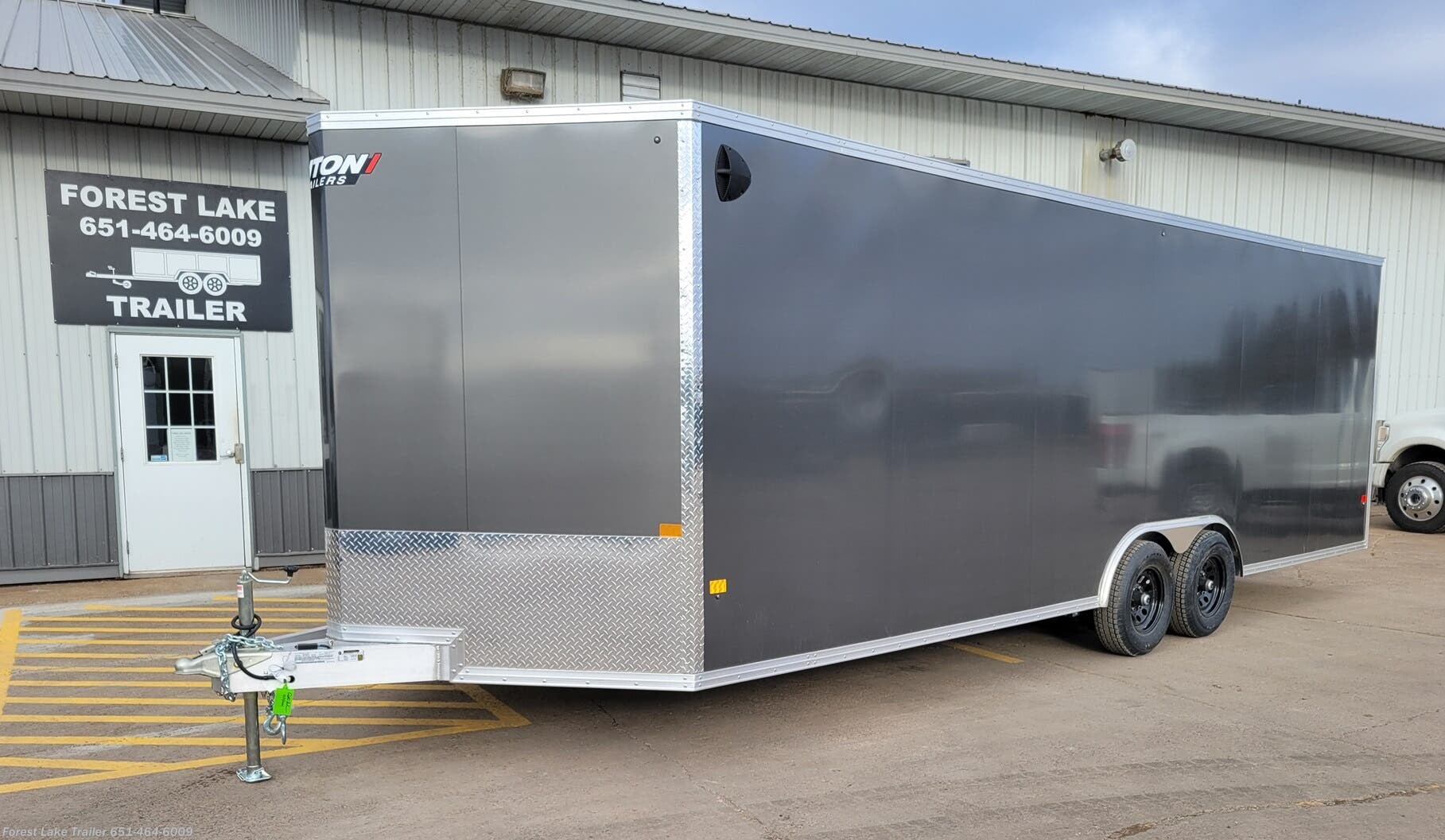 2026 Triton Trailers Cargo V 8.5x24 10k 7h Ramp Alum ATV UTV Car Trailer c