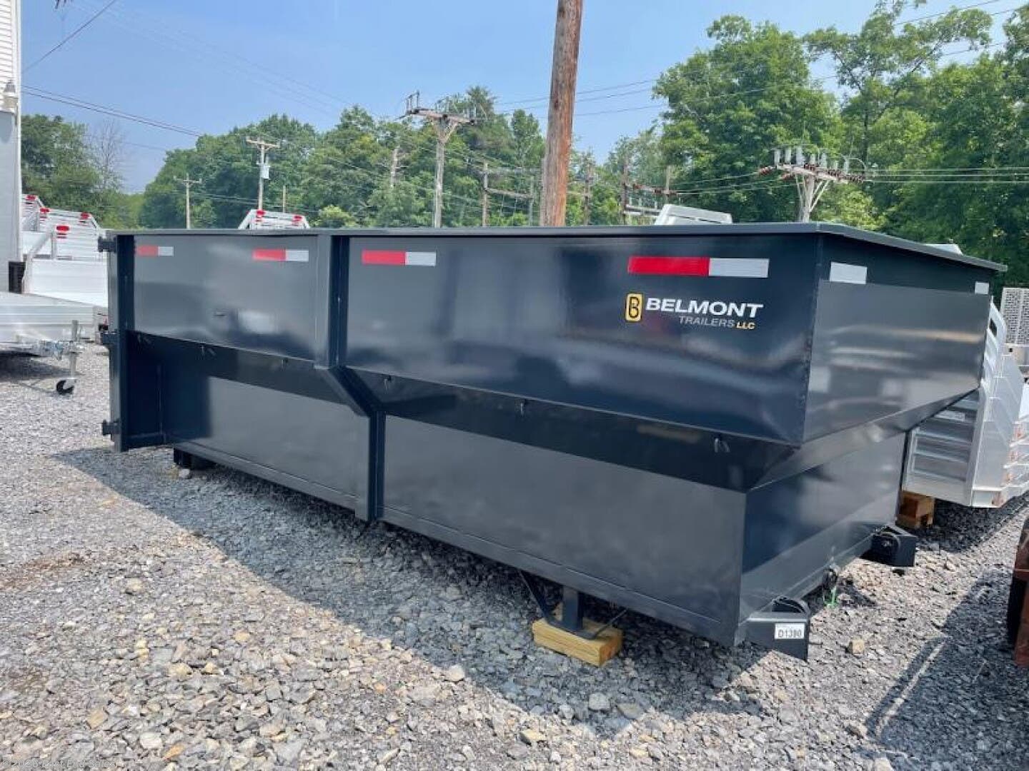 6x13 Dump Trailer for sale | New Belmont 14 Yard Roll Off Can | TrailersUSA