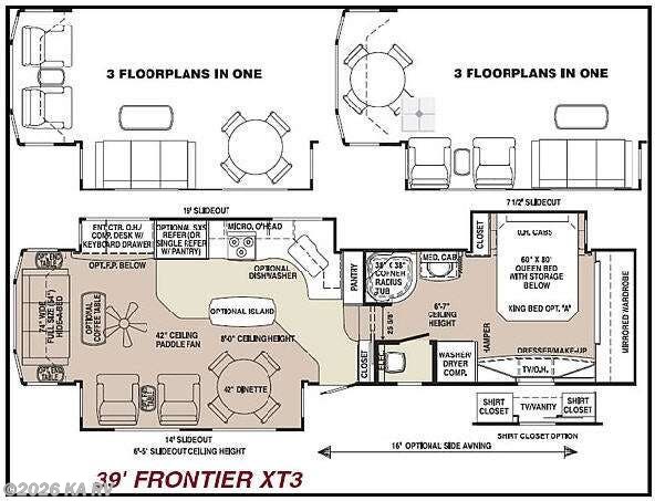 2008 Teton Homes Experience 39' Frontier XT3 #011852 - For Sale in ...