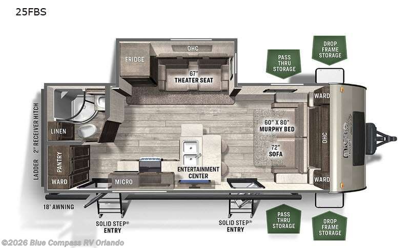 2021 Forest River Flagstaff Micro Lite 25FBS RV for Sale in Casselberry ...