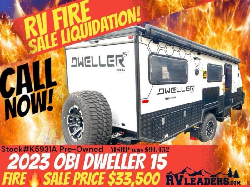 2023 OBI Camper Dweller OBi 15 RV for Sale in Adamsburg, PA 15611 ...