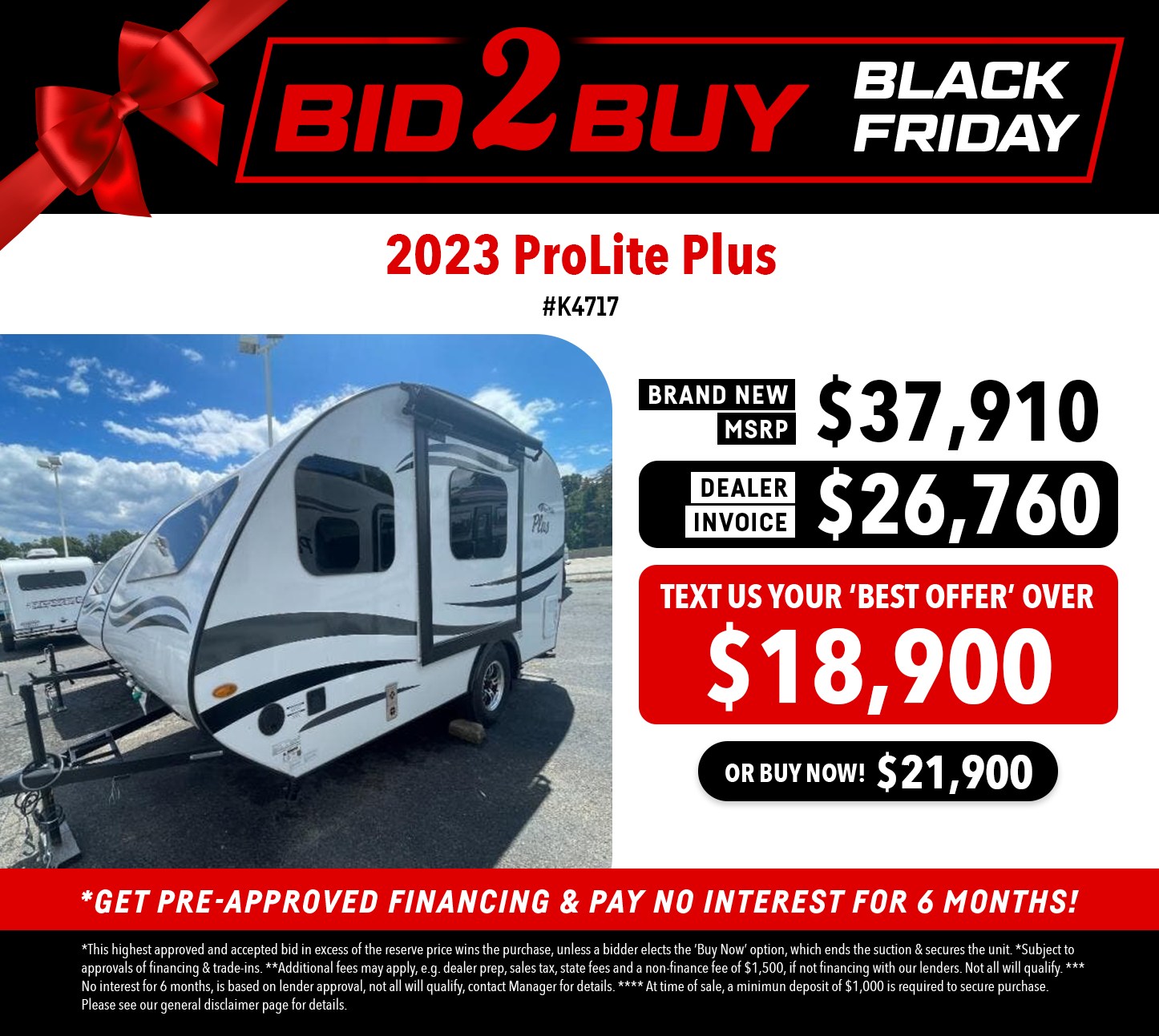 2023 ProLite Plus RV for Sale in Adamsburg, PA 15611 | K4717 | RVUSA ...