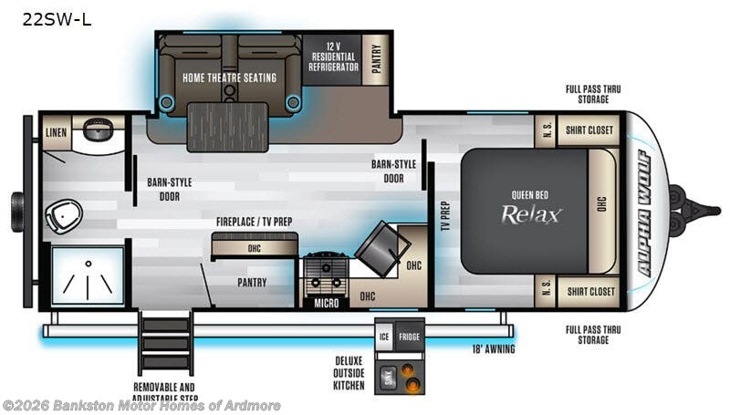 2020 Forest River Cherokee Alpha Wolf 22SW-L RV for Sale in Ardmore, TN ...