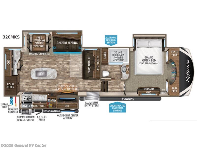 2019 Grand Design Reflection 320MKS #315860 - For Sale in Draper, UT