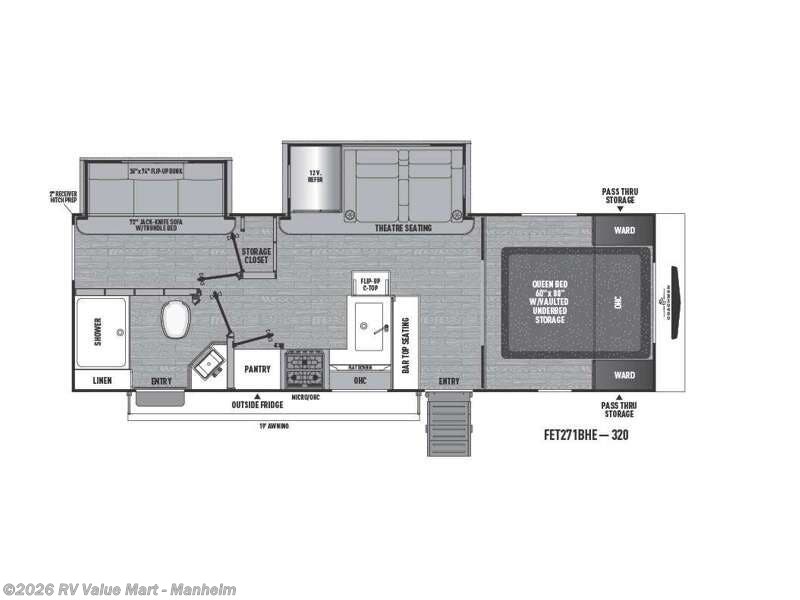 2026 Coachmen Freedom Express Ultra Lite 271BHE RV for Sale in Manheim ...