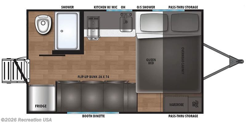 2024 Shasta Compact 16BH I-5 EDITION RV for Sale in Longs - North ...