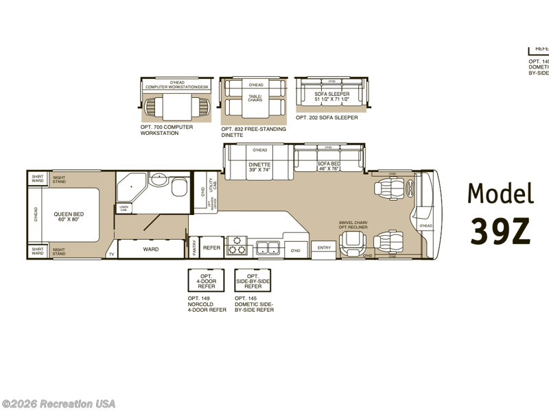 2002 Fleetwood Bounder 39Z RV for Sale in Longs, SC 29568 | 14855 ...