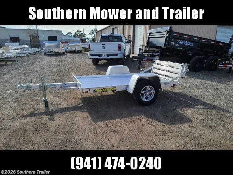 2023 Aluma 548S-BT Aluminum 8' Utility Trailer