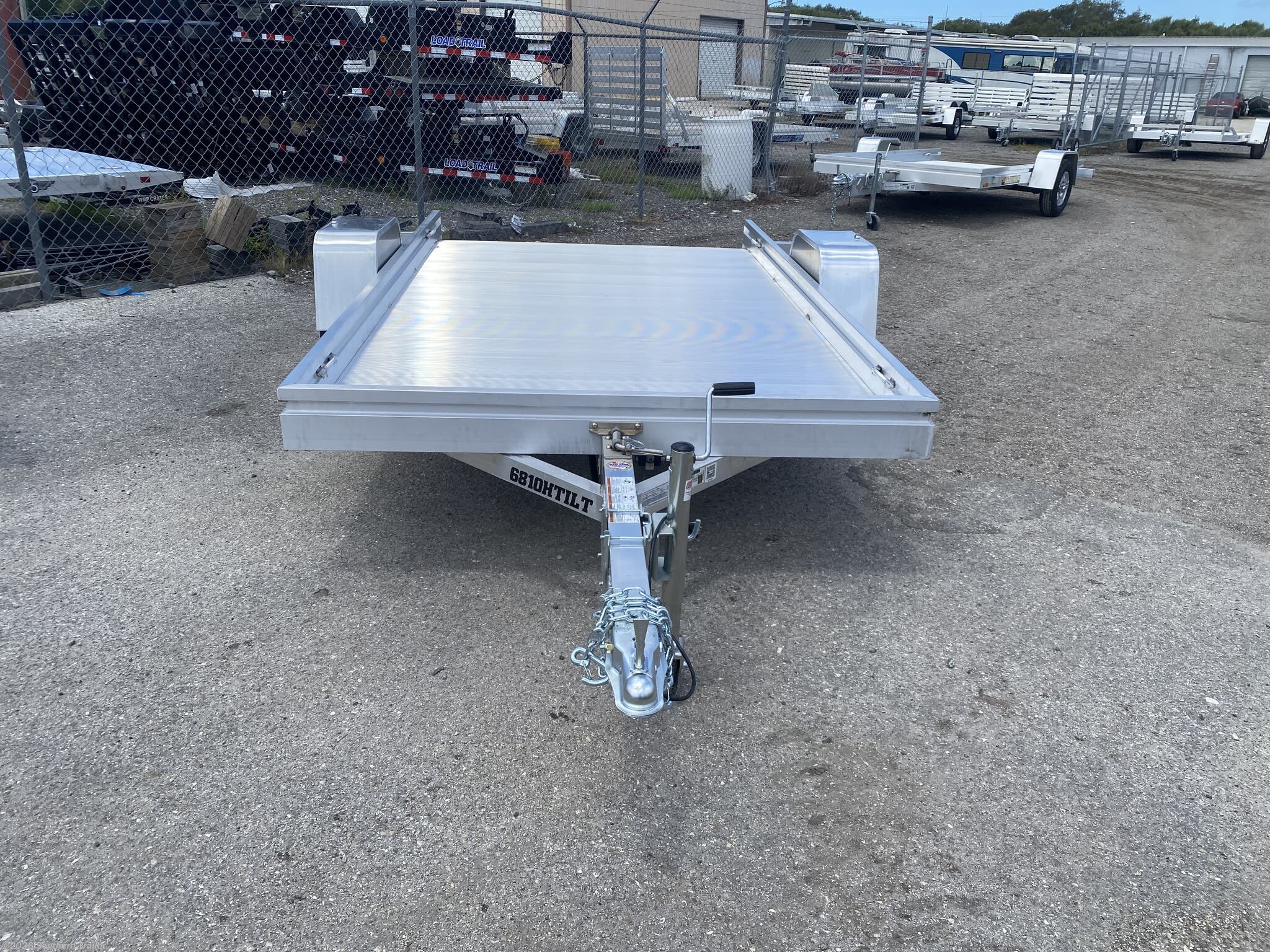 2023 Aluma 6810H-TILT 10' Aluminum Tiltbed Utility Trailer