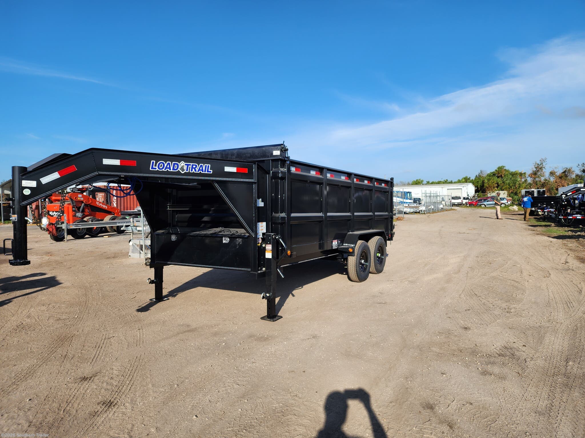 2023 Load Trail 83X16 Tall Side Gooseneck Dump Trailer 14K LB