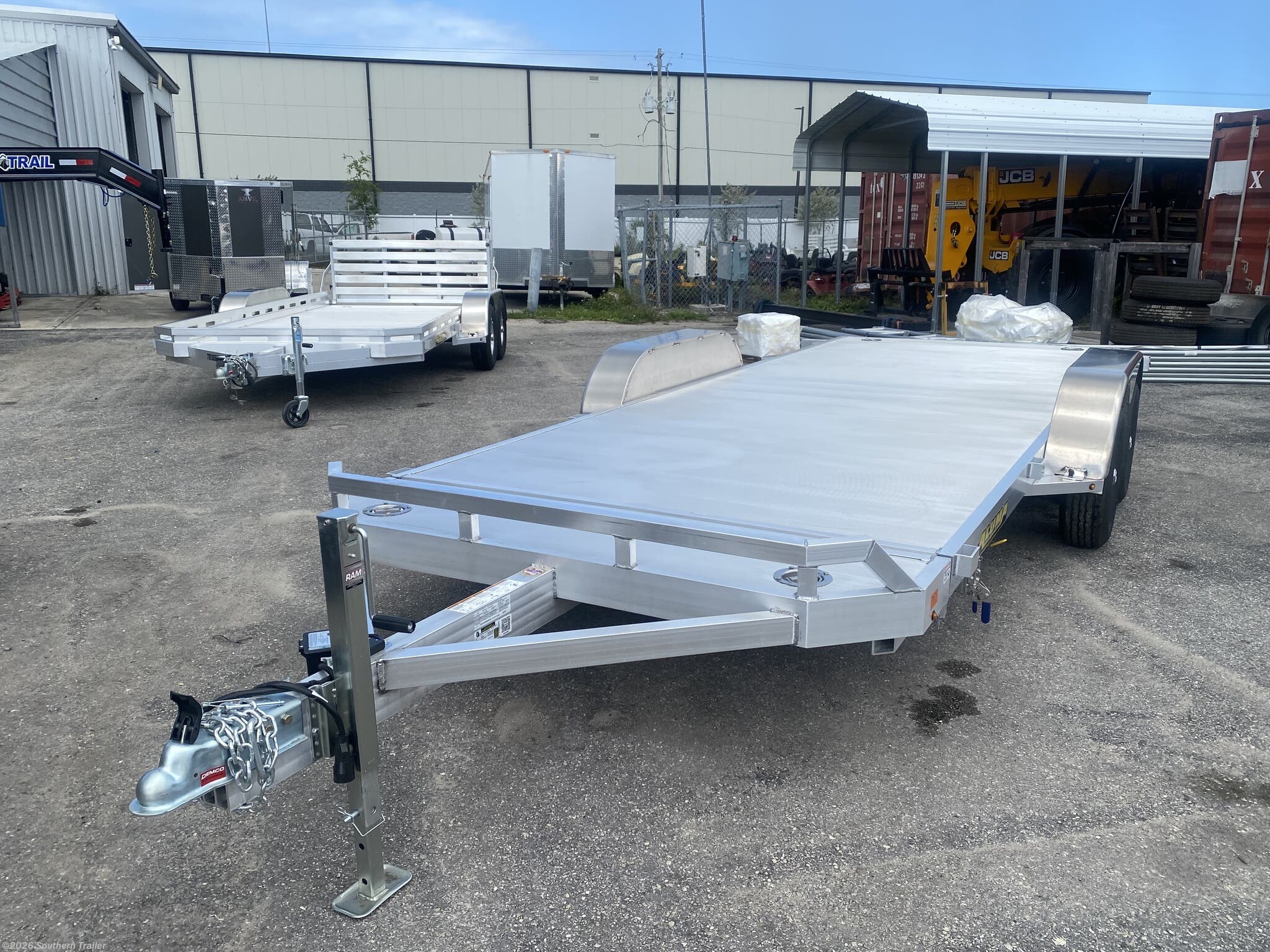 2025 Aluma 8218TILT-TA 18' Aluminum Tiltbed Car Trailer