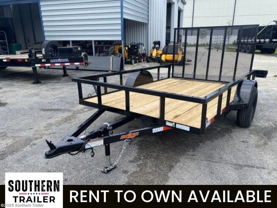 2025 Down 2 Earth 76X10 Tubetop ATV UTV Utility Trailer