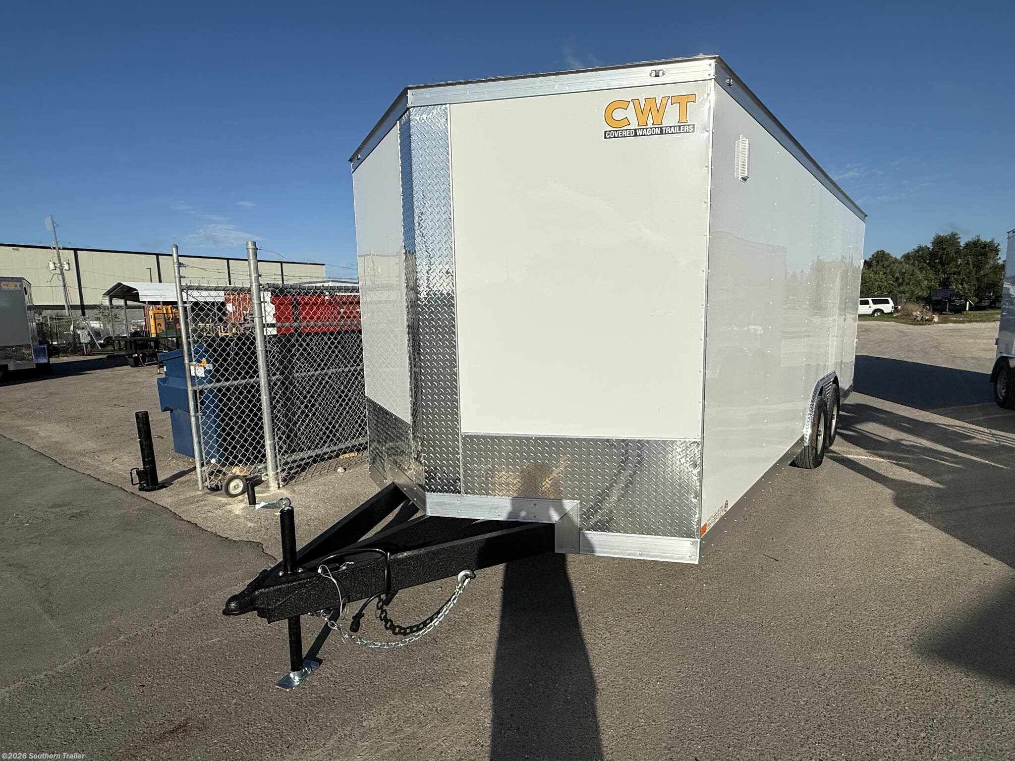 2026 Covered Wagon 8.5X20 Extra Tall Enclosed Cargo Trailer 9990 GVWR