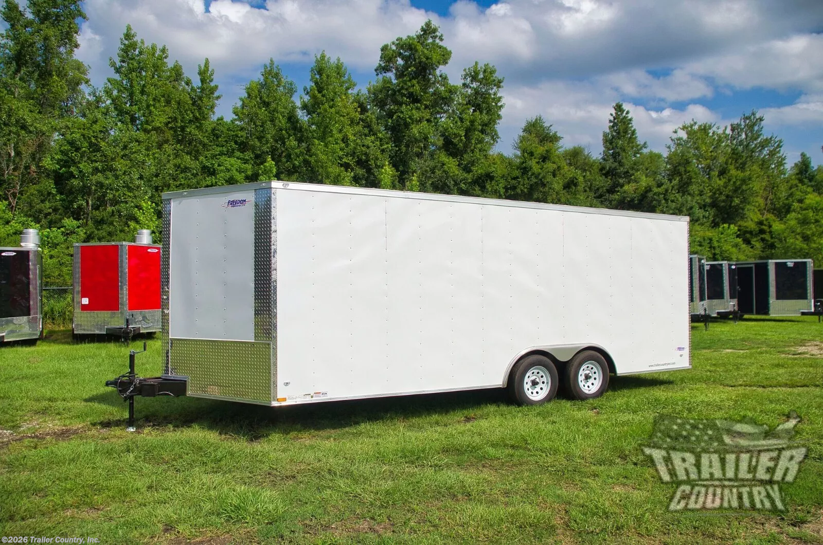 8x20 Cargo Trailer for sale | New Freedom Trailers | TrailersUSA