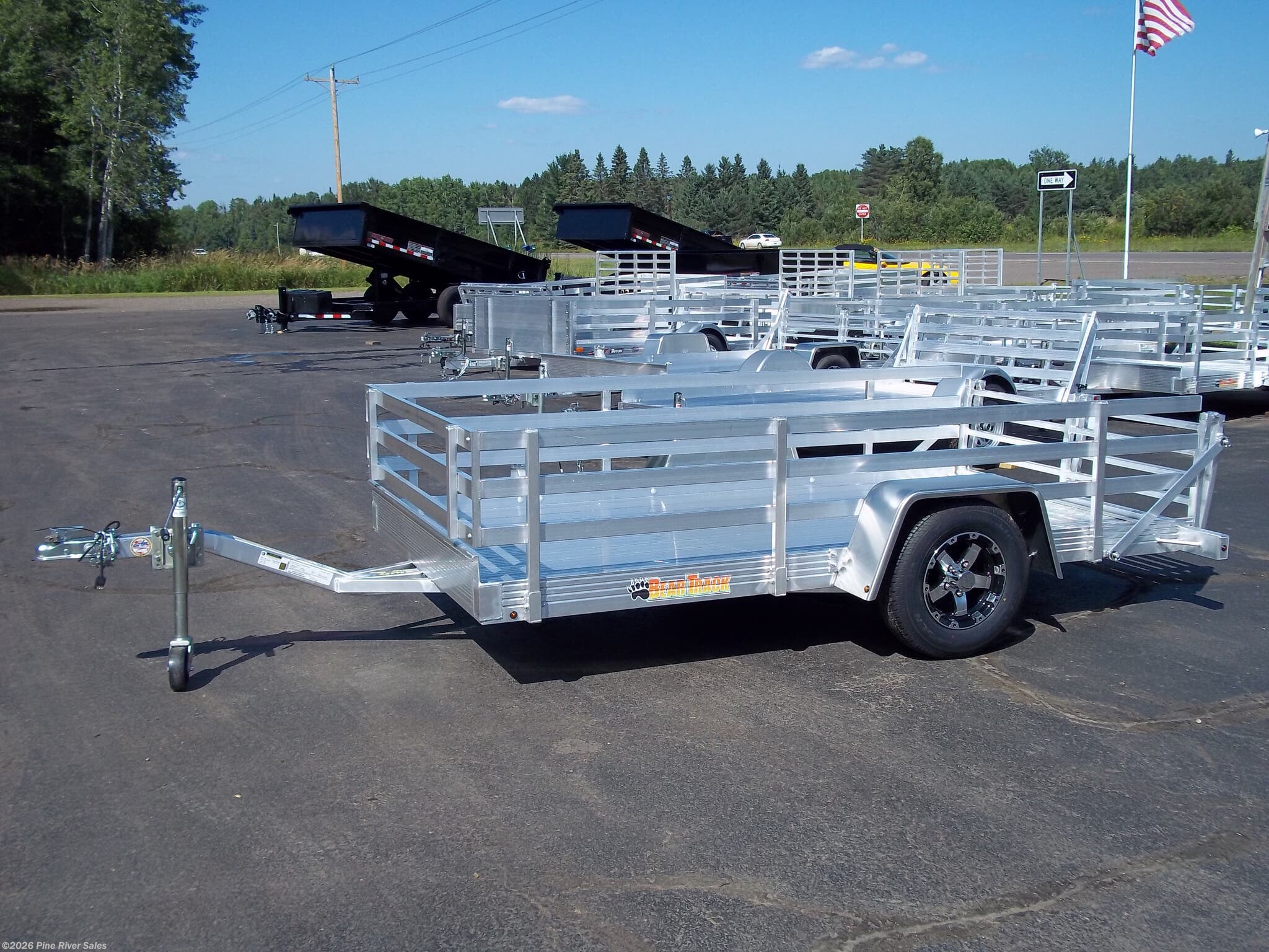 2023 Bear Track 76" Wide Aluminum Utility Trailer
