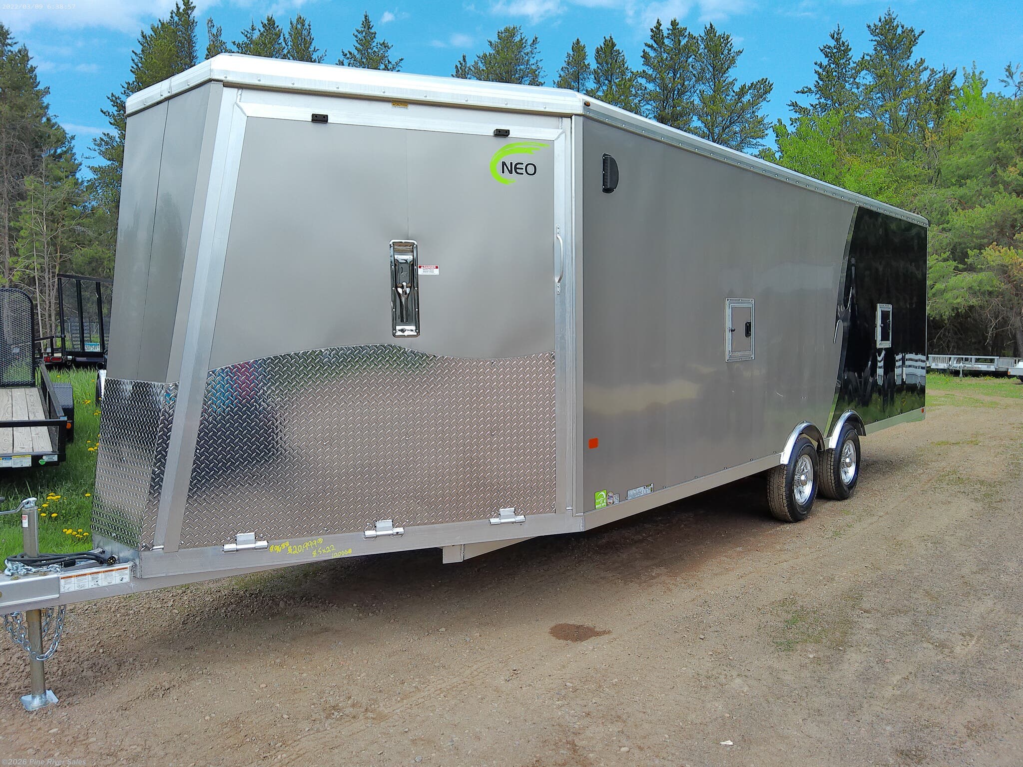 2023 Neo Trailers NMS 8.5x22+75"V